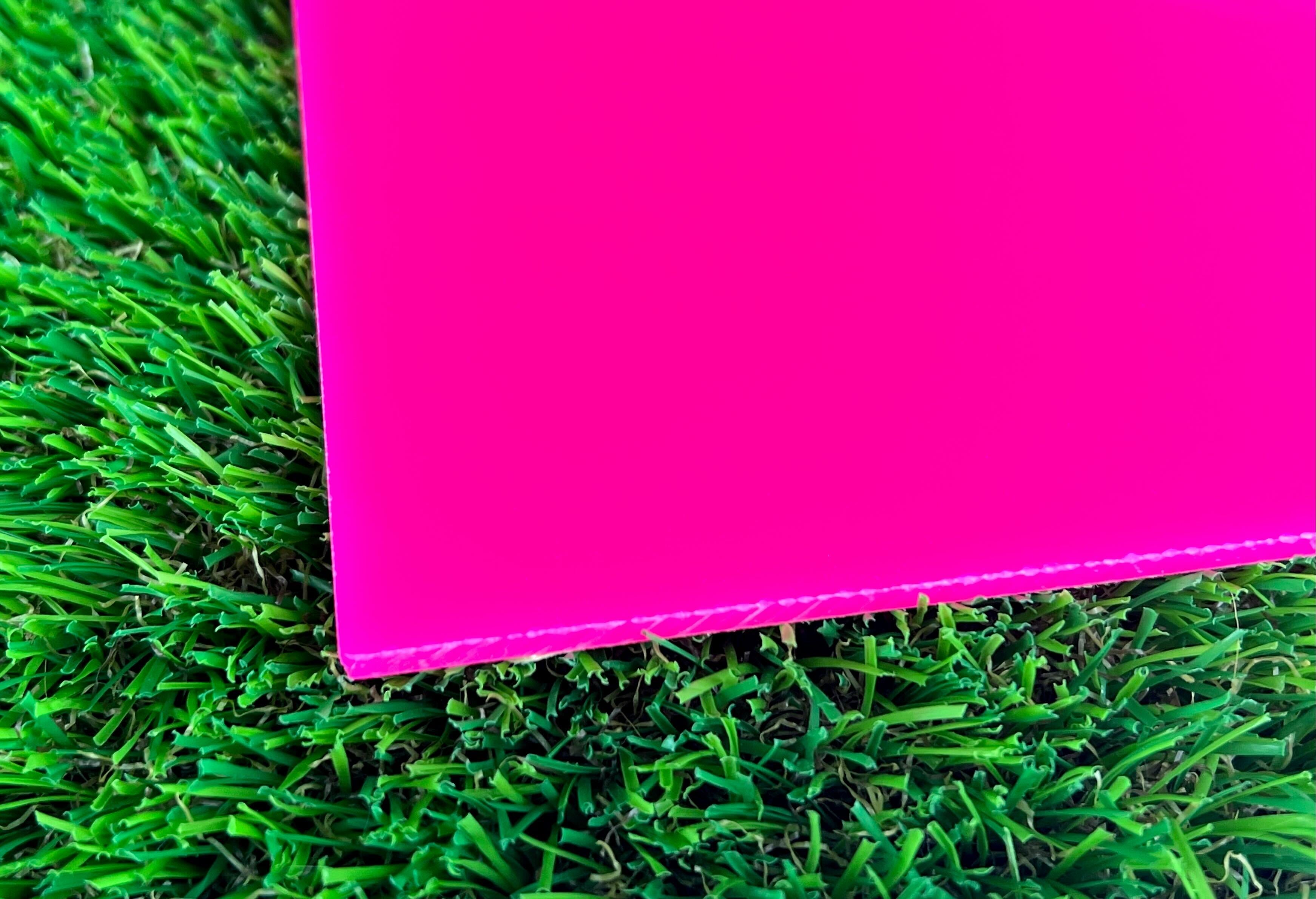 Hot Pink Acrylic Sheets - 11.75" x 19" – OPC Plastics
