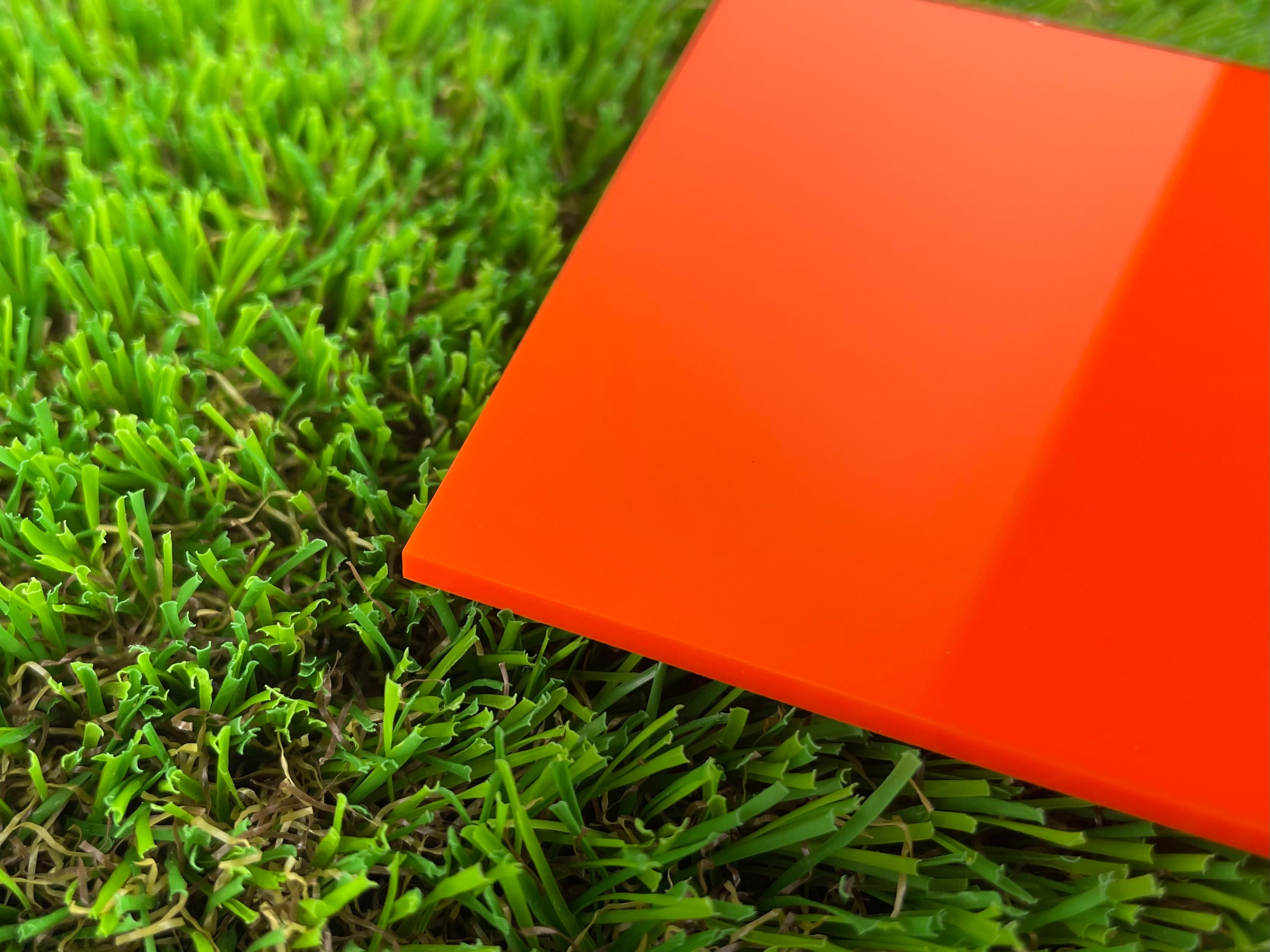 Orange Acrylic Sheets - 11.75" x 19" – OPC Plastics