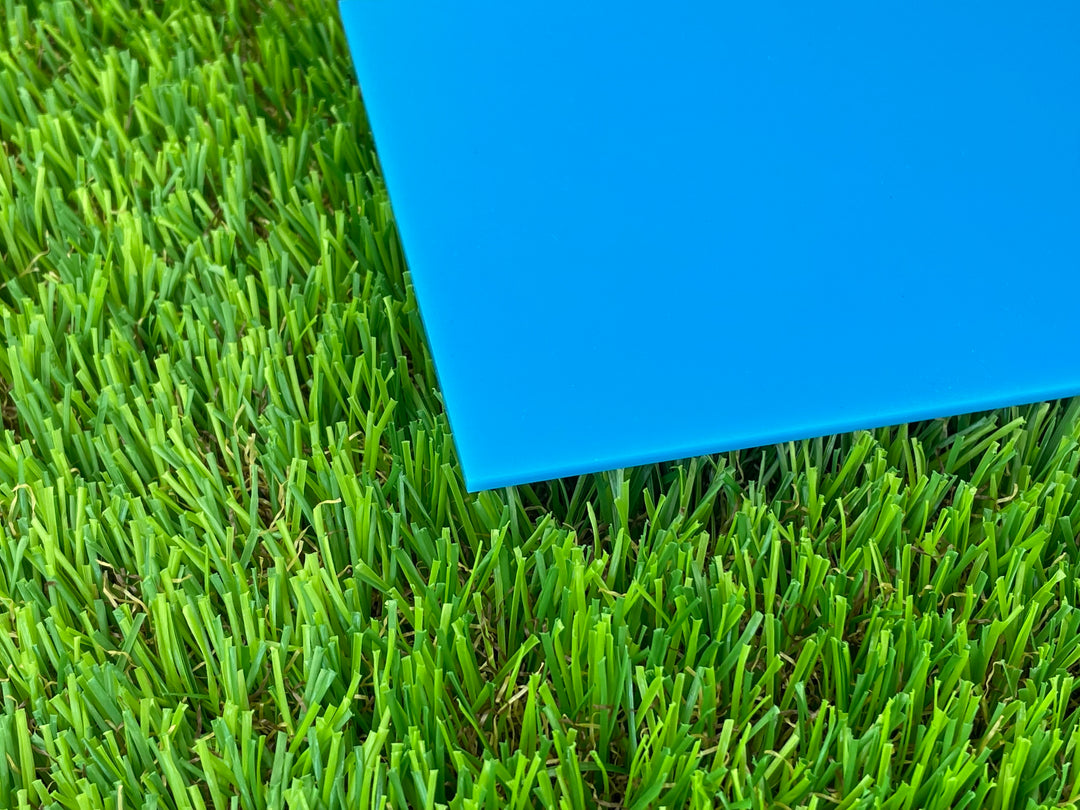 Light Blue Acrylic Sheets - 11.75" x 19" – OPC Plastics