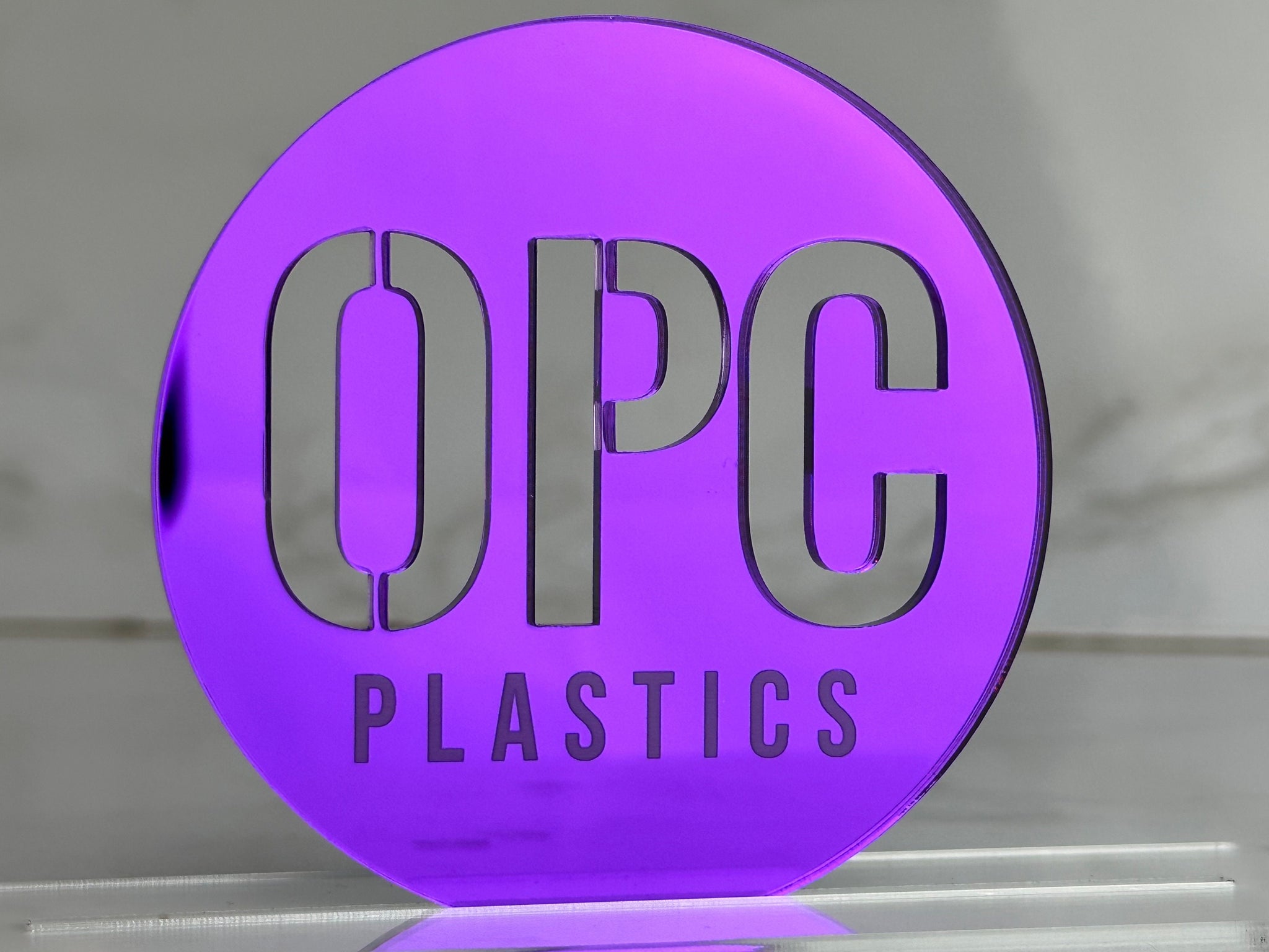 Purple Mirrored Acrylic Sheets. Glowforge 11.75" x 19 EASY TO PEEL ...