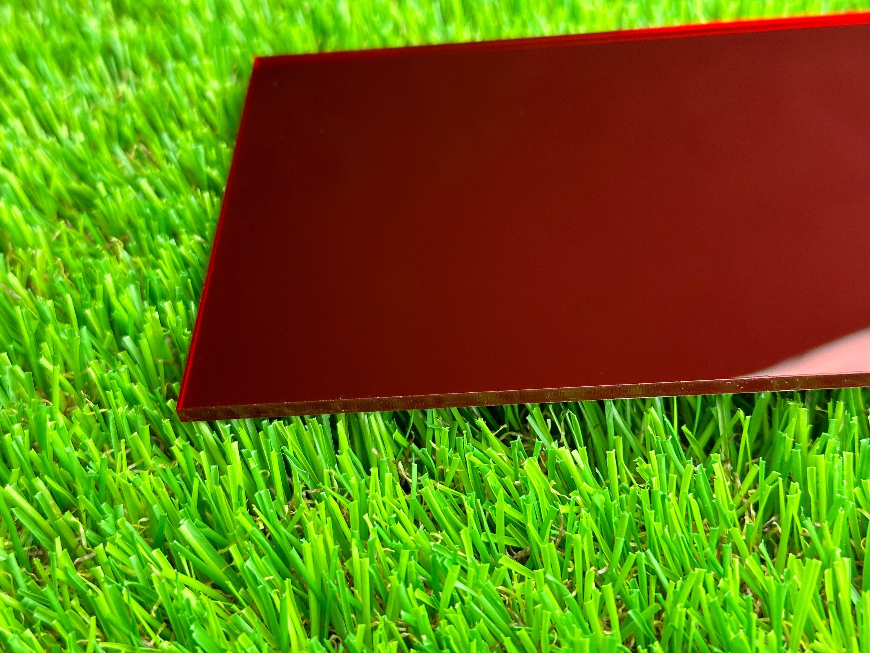 Red Mirrored Acrylic Sheets. Glowforge 11.75" x 19" EASY TO PEEL – OPC ...