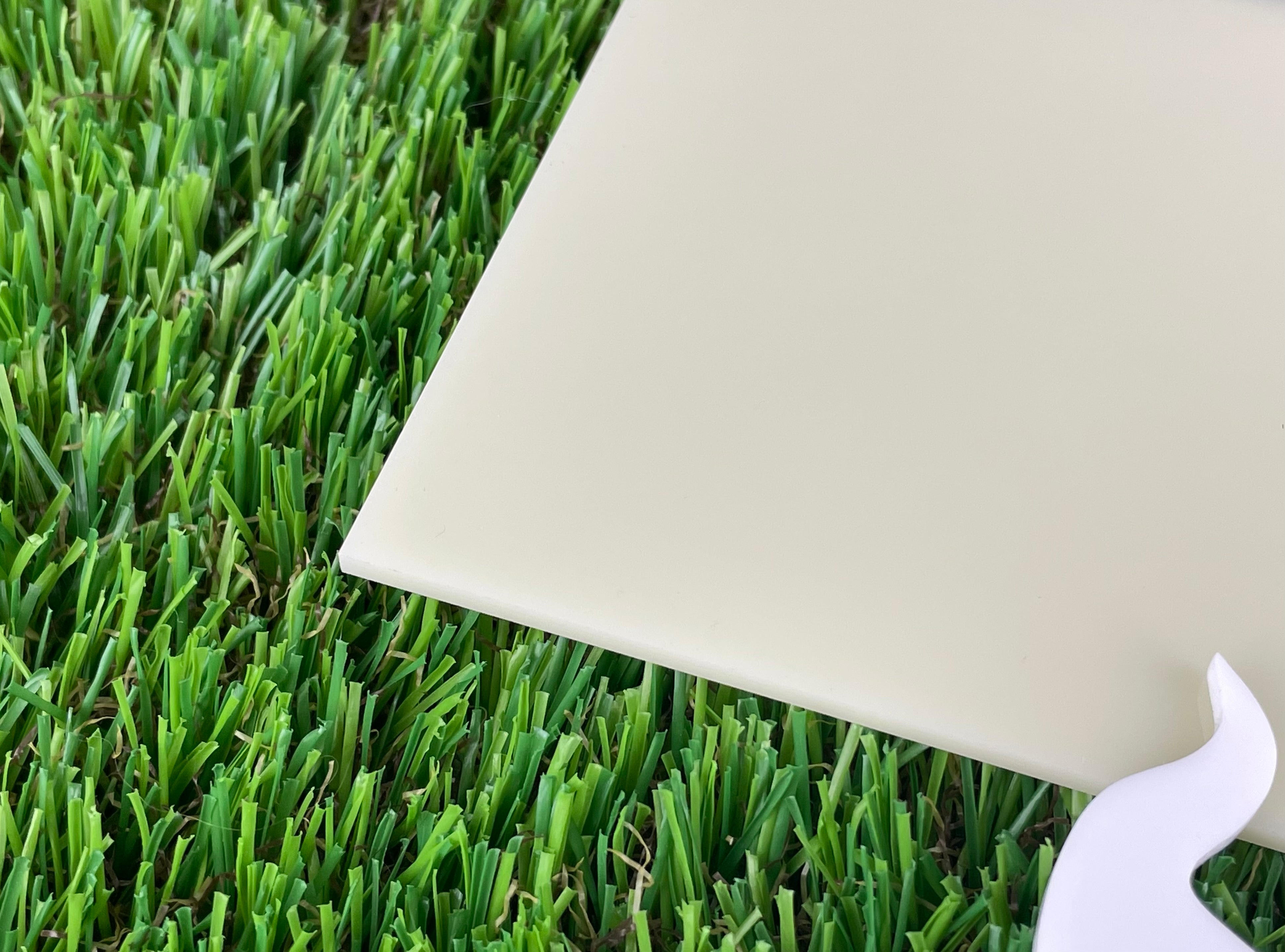 Ivory Acrylic Sheets - 11.75" x 19" – OPC Plastics